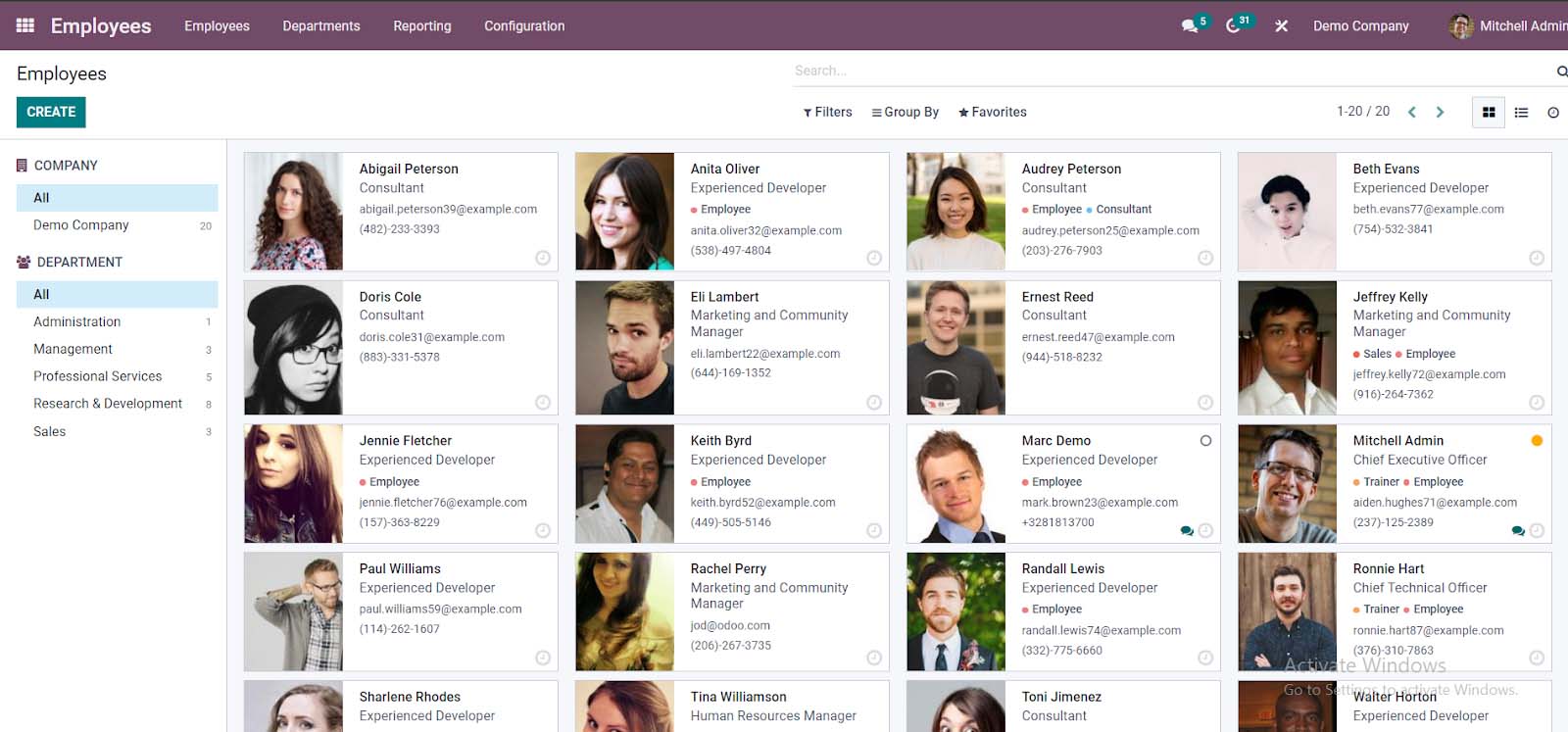 Odoo HRMS - All in One HR Software Solution